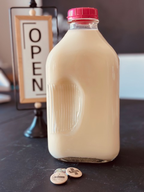 Skimmed Raw Milk 1/2 gal - Foundation Homestead